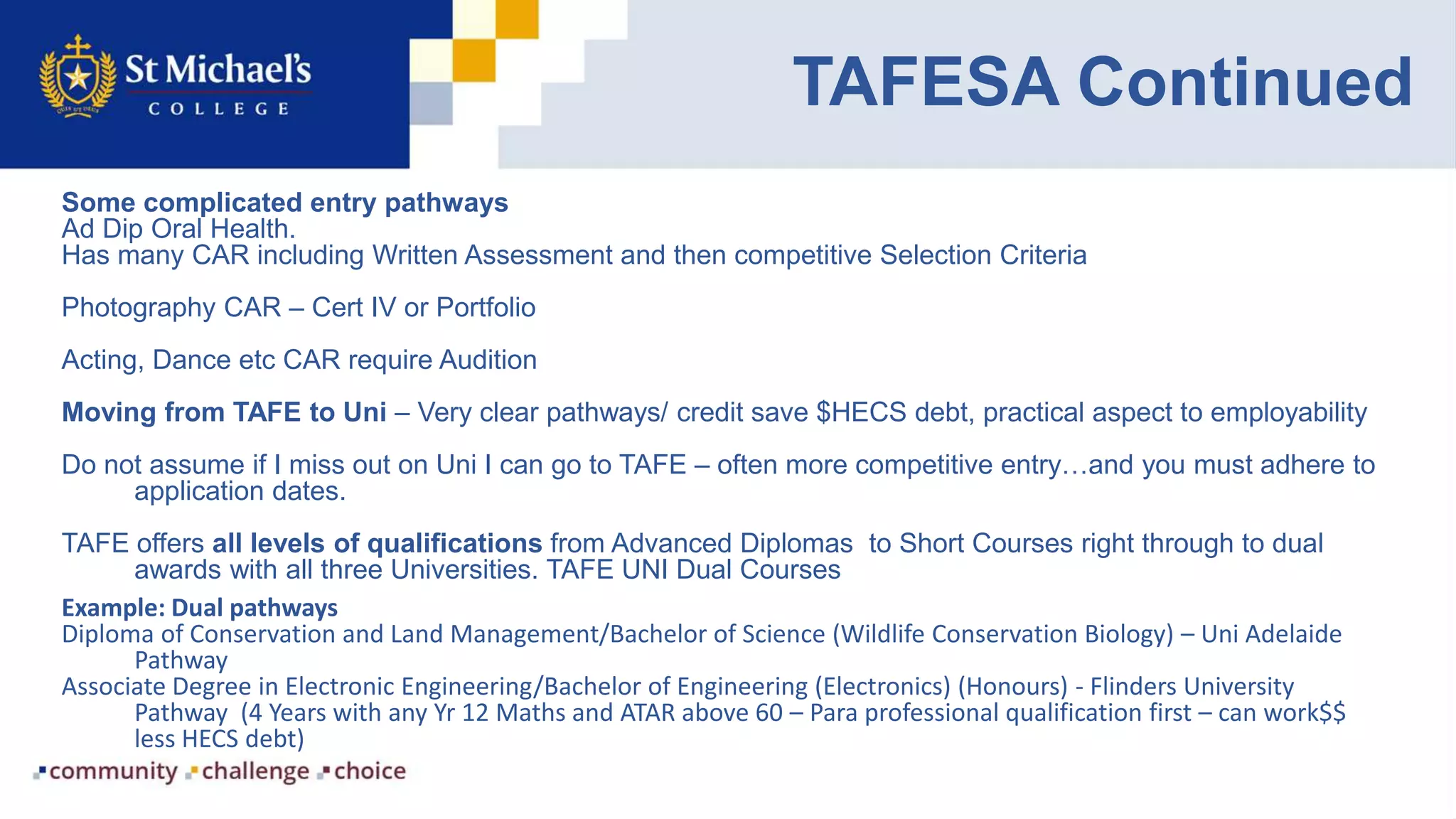 Student SATAC Pathways Presentation | PPT