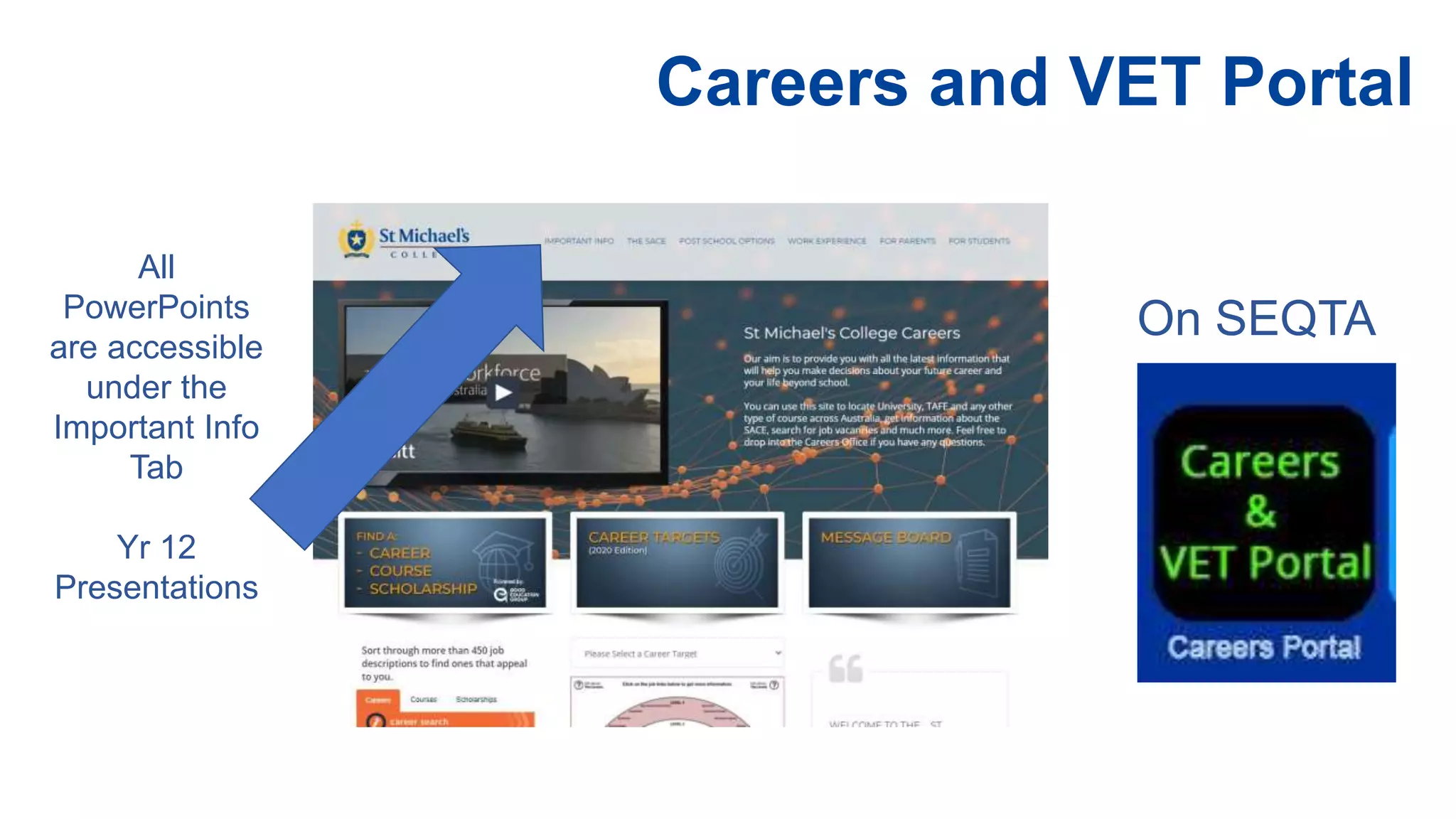 Student SATAC Pathways Presentation | PPT