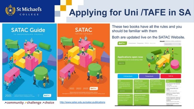 Student SATAC Pathways Presentation | PPT