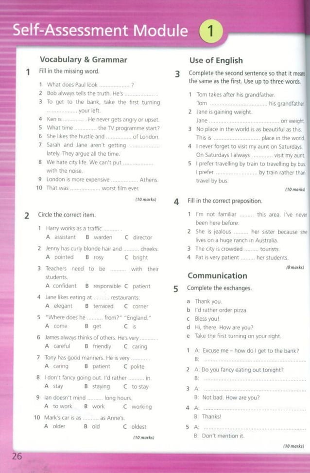 Upstream Pre Intermediate B1 | PDF