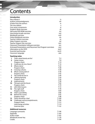 Cambridge Interchange 4th Ed. Students book 03 three | PDF