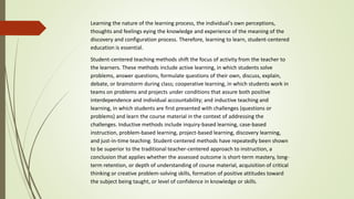 Students centred techniques Turkey | PPT