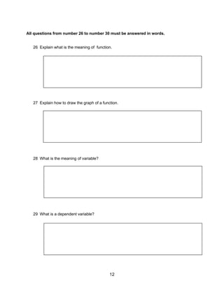 Module 11 graph of functions PMR | PDF