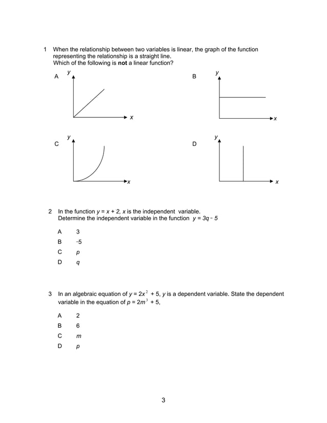 Module 11 graph of functions PMR | PDF