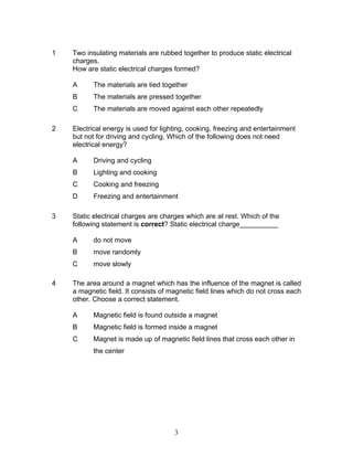 Module 7 electricity PMR | PDF