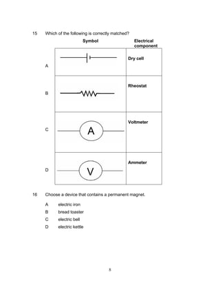 Module 7 electricity PMR | PDF