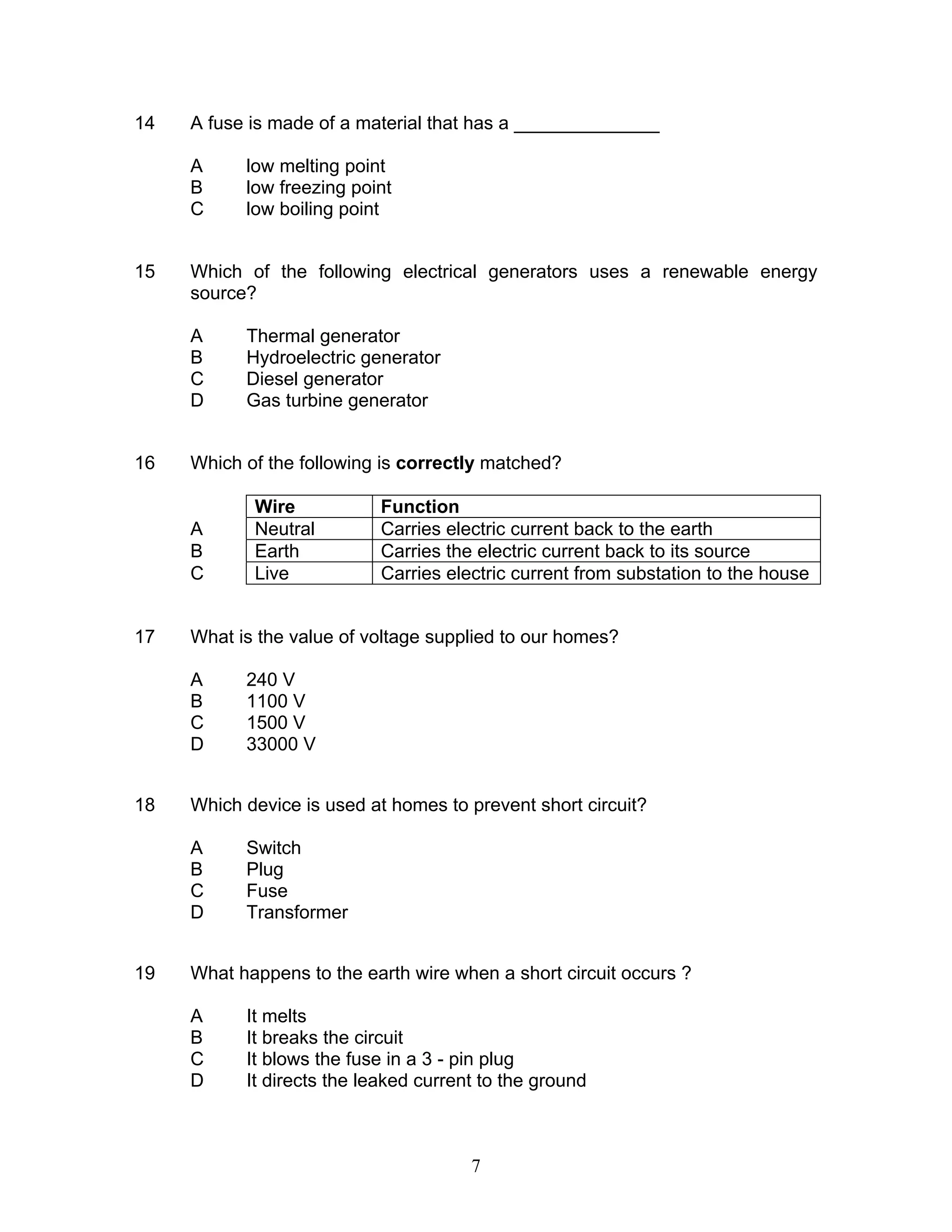 Module 8 generations of eletricity PMR | PDF | Free Download