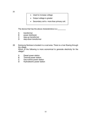 Module 8 generations of eletricity PMR | PDF | Free Download