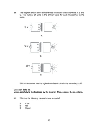Module 8 generations of eletricity PMR | PDF