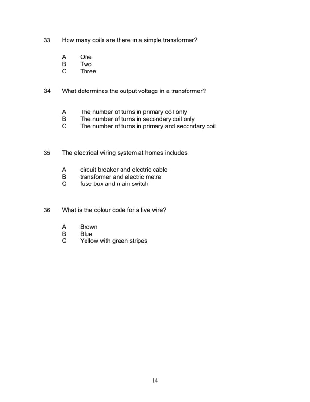 Module 8 generations of eletricity PMR | PDF | Free Download