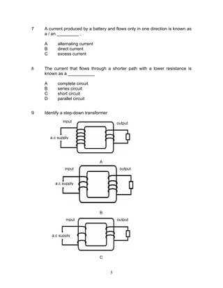 Module 8 generations of eletricity PMR | PDF