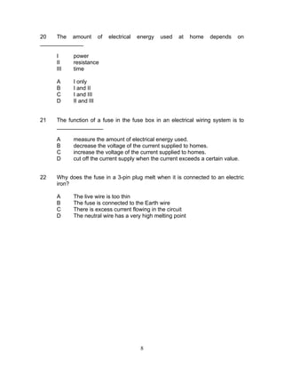 Module 8 generations of eletricity PMR | PDF | Free Download