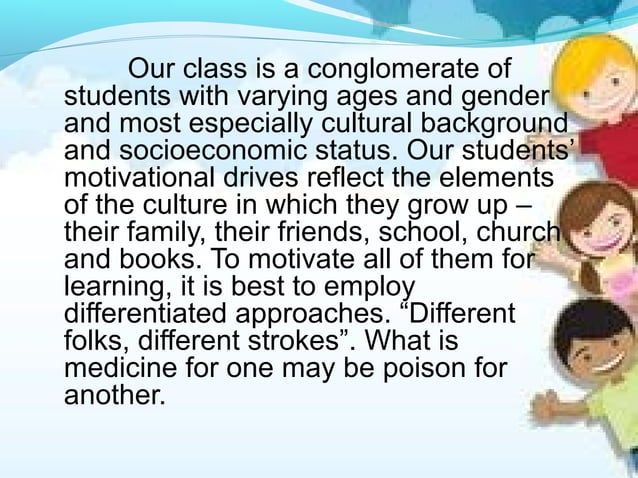 Students diversity in motivation | PPT