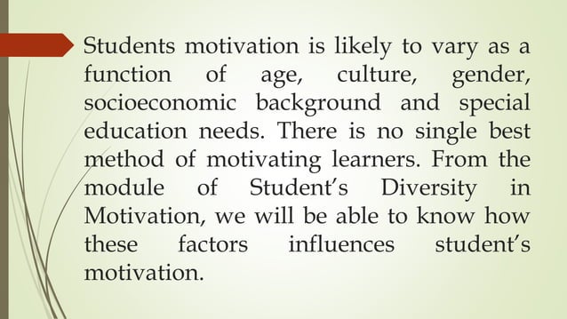 STUDENT’S DIVERSITY MOTIVATION -DAISY M. DE GUZMAN.pptx