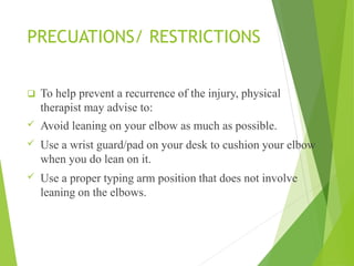 STUDENT’S ELBOW | PPTX