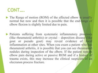 STUDENT’S ELBOW | PPTX