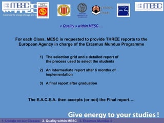 EMMC: Student selection | PPT