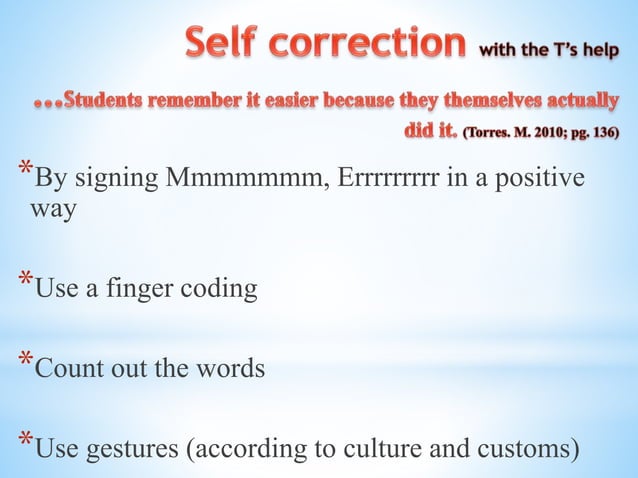 Students error correction | PPT | Free Download