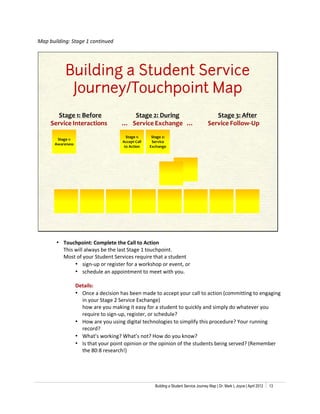 Building a Student Service Journey Touchpoint Map | PDF
