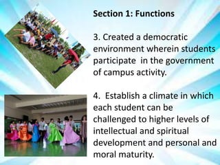 Student services.pptx | Education