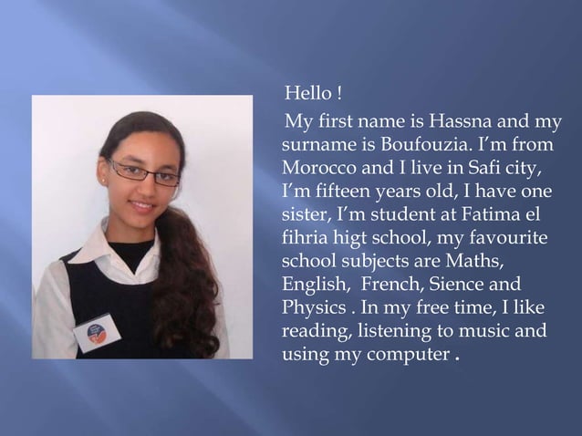 Students Introductions | PPT