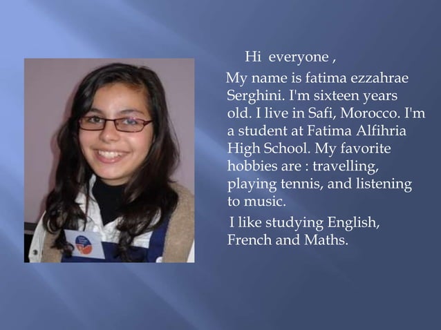 Students Introductions | PPT