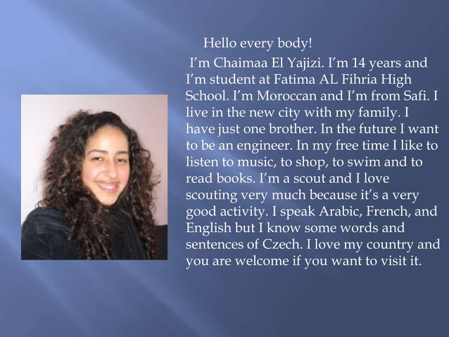 Students Introductions | PPT