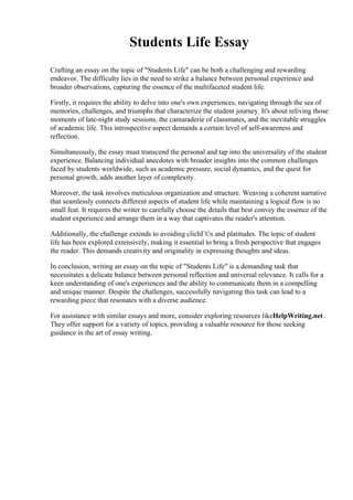 Students Life Essay.pdf