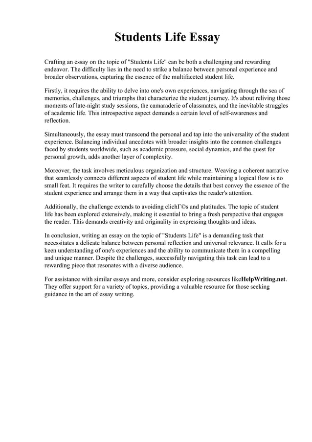 Students Life Essay.pdf