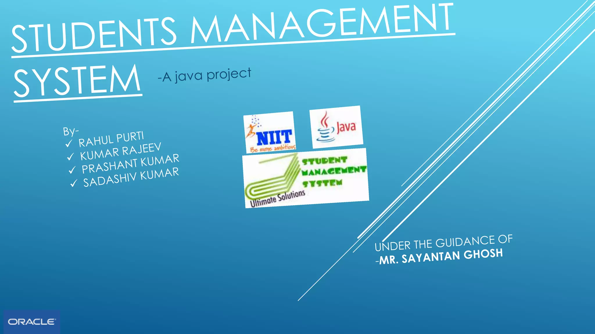 Students management system | PPTX