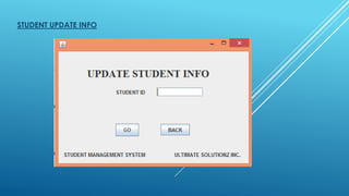 Students management system | PPTX