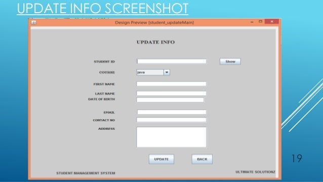 Students management system