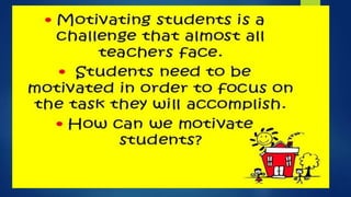 Students' motivation | PPTX