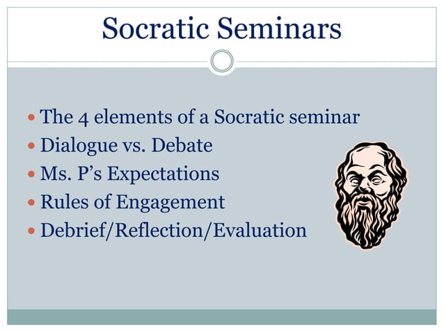Student Socratic Seminars | PPT
