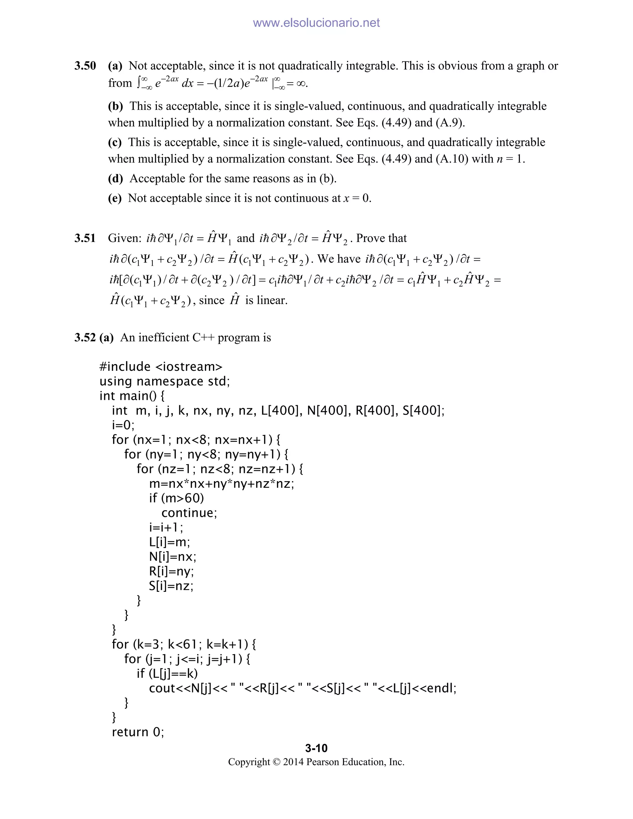Student Solutions Manual for Quantum Chemistry, 7th Edition, Ira N, Levine.pdf