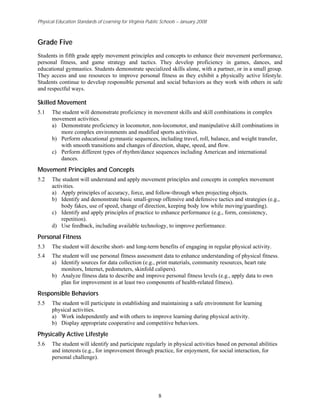 Students physical education k 12 | PDF
