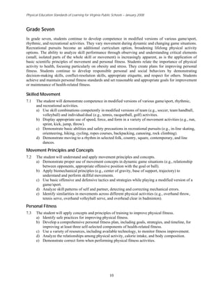 Students physical education k 12 | PDF