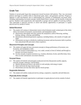 Students physical education k 12 | PDF