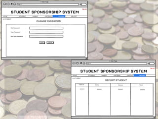 Student Sponsorship System | PPT