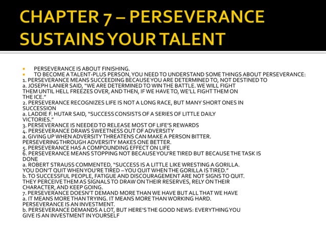 Student ‘s potential development program | PPT