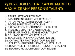 Student ‘s potential development program | PPTX