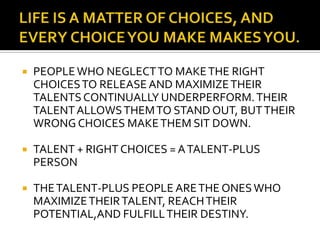 Student ‘s potential development program | PPTX