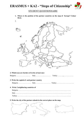 Students questionnaire | PDF