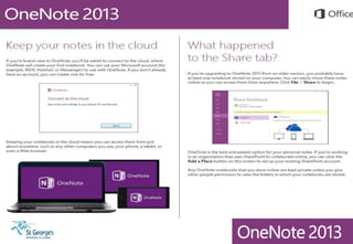 SGUL Office 2013 Quick Start Guide. (Adapted from Microsoft Quick Start ...