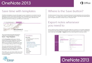 SGUL Office 2013 Quick Start Guide. (Adapted from Microsoft Quick Start ...
