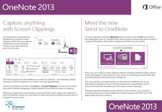 SGUL Office 2013 Quick Start Guide. (Adapted from Microsoft Quick Start ...