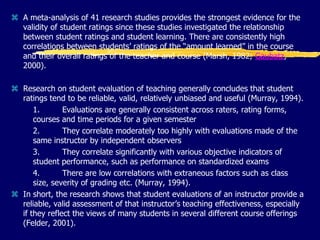 Students' rating | PPT