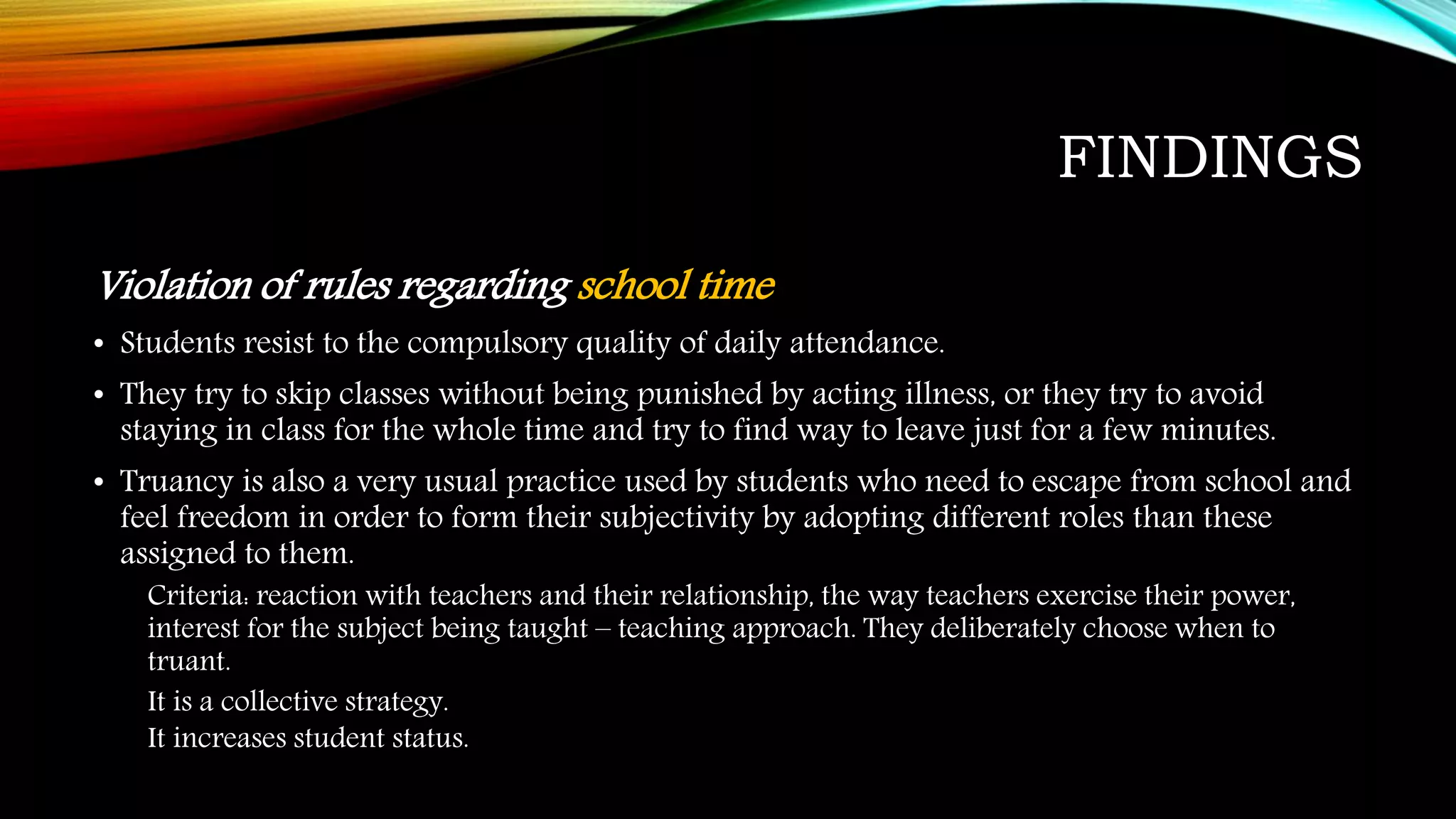 Student’s resistance and responses to school power.pptx