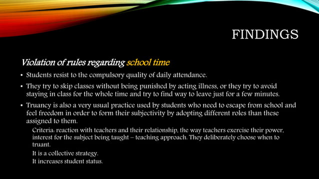 Student’s resistance and responses to school power.pptx