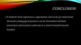 Student’s resistance and responses to school power.pptx